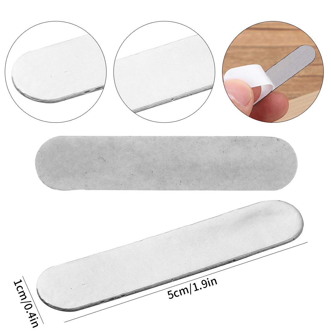 Golf Weighted Lead Tape Strips 6 Adhesive Add Swing High Density for Tennis Racket Iron Putter Golf Clubs Head Golfs Training Equipment Adjust Weight Feel Ball Flight