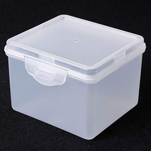 MEELYHOME Rectangular Clear Storage Box Jewelry Beads Collection Container Organiz Clear Storage Boxes With Lids