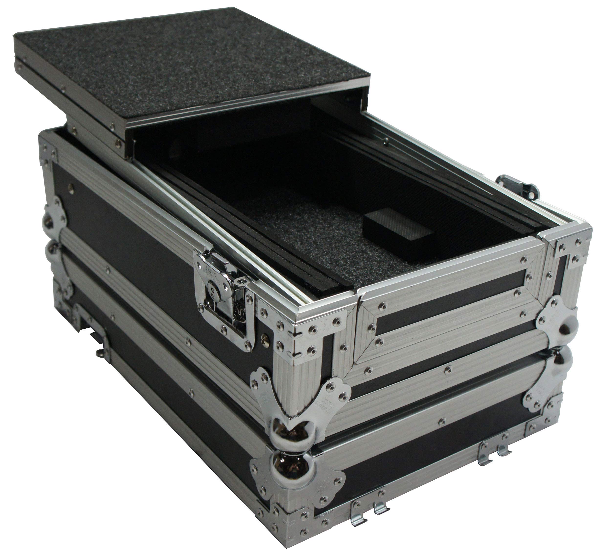 Harmony Audio HC10MIXLT Flight Universal 10" Mixer Glide Laptop Stand DJ Custom Case