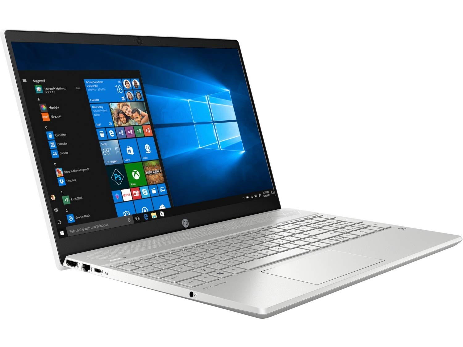 HP Pavilion Business 15.6 FHD Touch IPS Micro-Edge Laptop, 11th Gen Intel Quad-core i7-1195G7, GeForce MX350 2GB Dedicated, Backlit Keyboard, Silver (16G RAM | 1TB PCIE SSD, Windows 11 Professional)