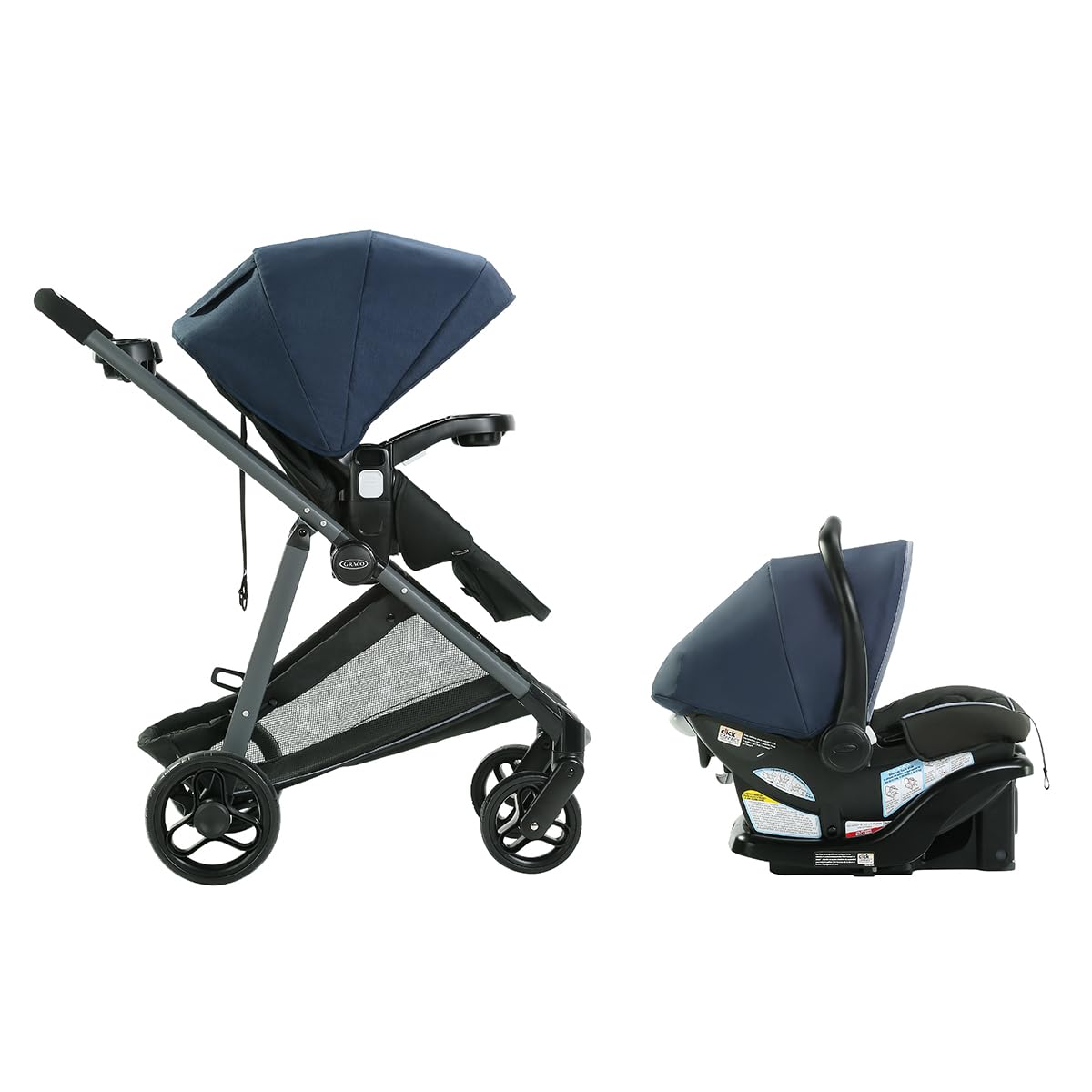 Graco Modes Element LX Travel System | Includes Baby Stroller with Reversible Seat