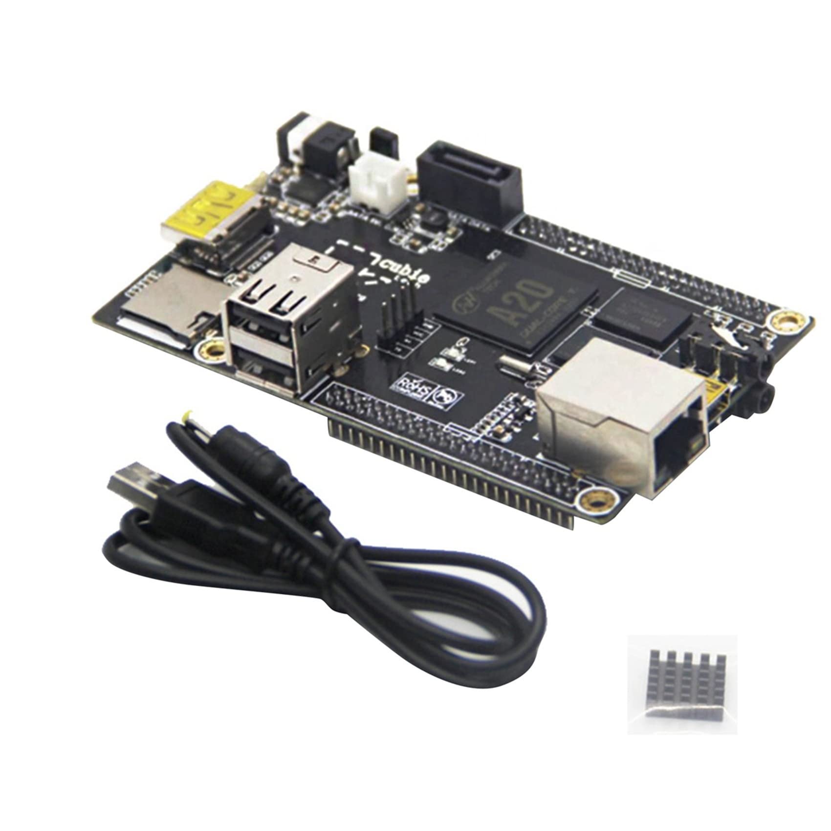 Midautoo for Cubieboard2 CB2 Allwinner A20 ARM A7 Duals Core PCB+Metal 1GB DDR3 Supports Android/Linux Development Board