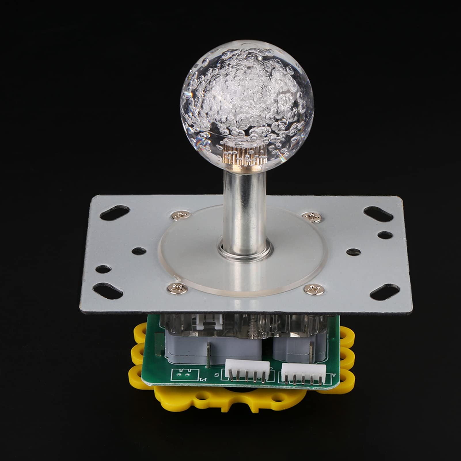 LED Illuminated Joystick,LED Colorful Illuminated Game Joystick Switchable from 4 to 8 Way for Game for Game Video Game Arcad