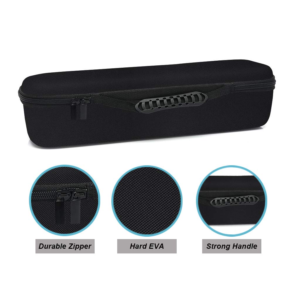 Hard Travel Case for Revlon Hair Dryer & Volumizer& Styler Carrying Case Black
