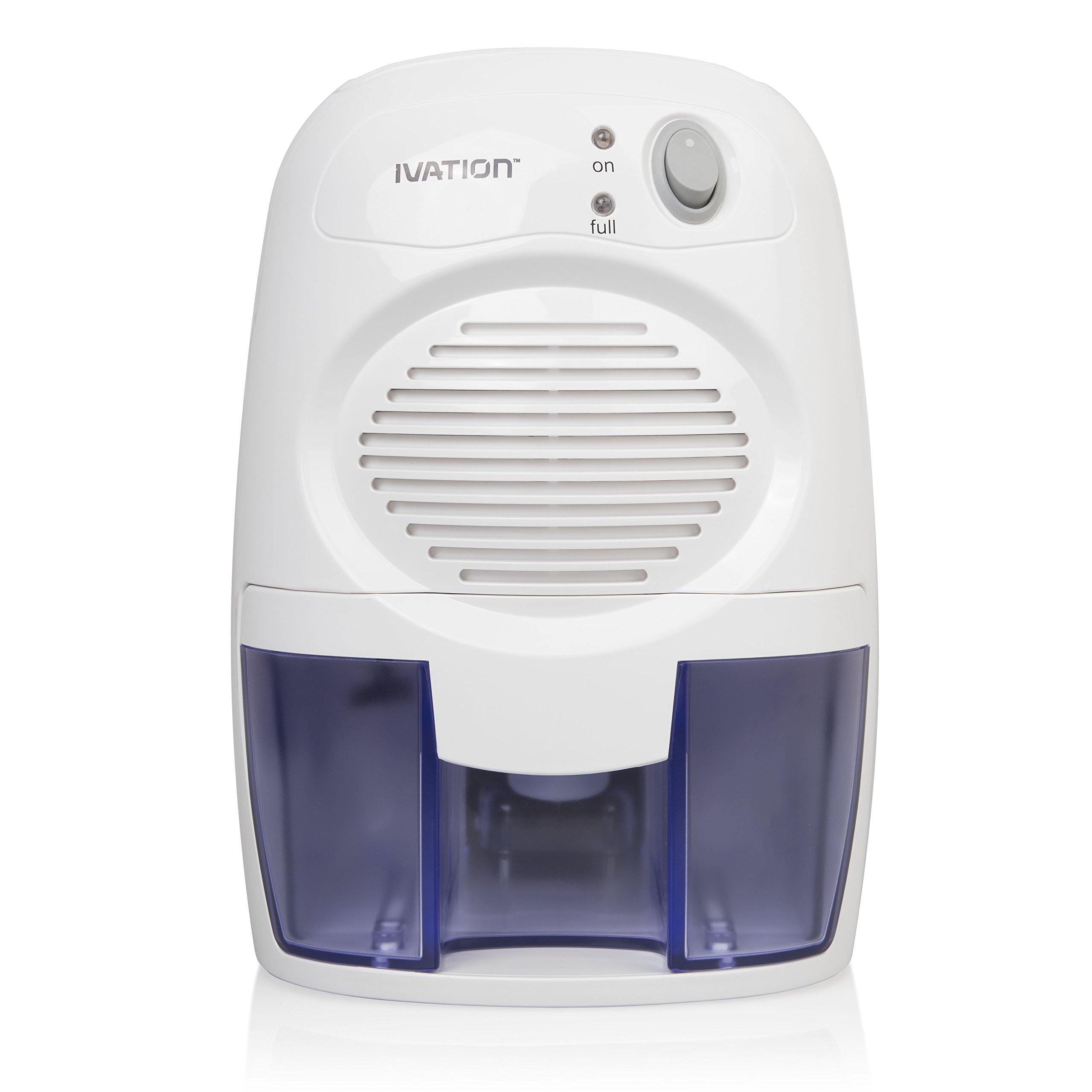 Ivation IVADM10 Powerful Small-Size Thermo-Electric Dehumidifier - for Smaller Room, Cupboard, Basement, Attic, Stored Boat, RV, Antique Car,White