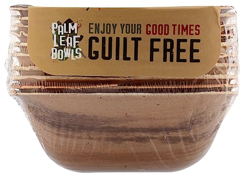 GREENLID Palm Leaf Bowls, 10 CT