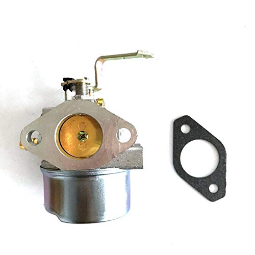 HQparts Generator Carburetor compatible with Coleman Maxa 5000 ER Plus 10hp compatible with Tecumseh Powerbase Powermate PM0525202 Carb & Fuel Filter