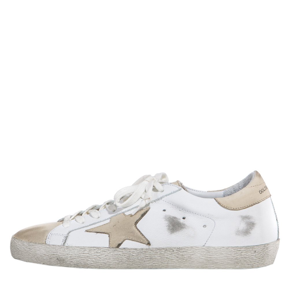 Golden Goose Deluxe Brand Women Sneakers Superstar G31WS590B30 White Leather/Ivory Star (whoosso)