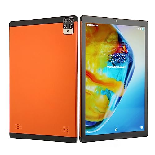 HEEPDD Tablet PC, 10 Inch Tablet Night Reading Mode 4GB RAM 64GB ROM Support 5G Calls WiFi 100-240V for Study (US Plug)
