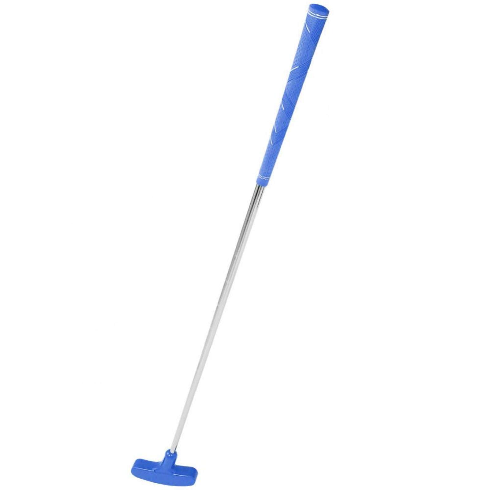 Golf Putter Stainless Steel Shaft Anti-Slip Grip Mini Golf Putter, for 18-Hole Mini Course(Blue)