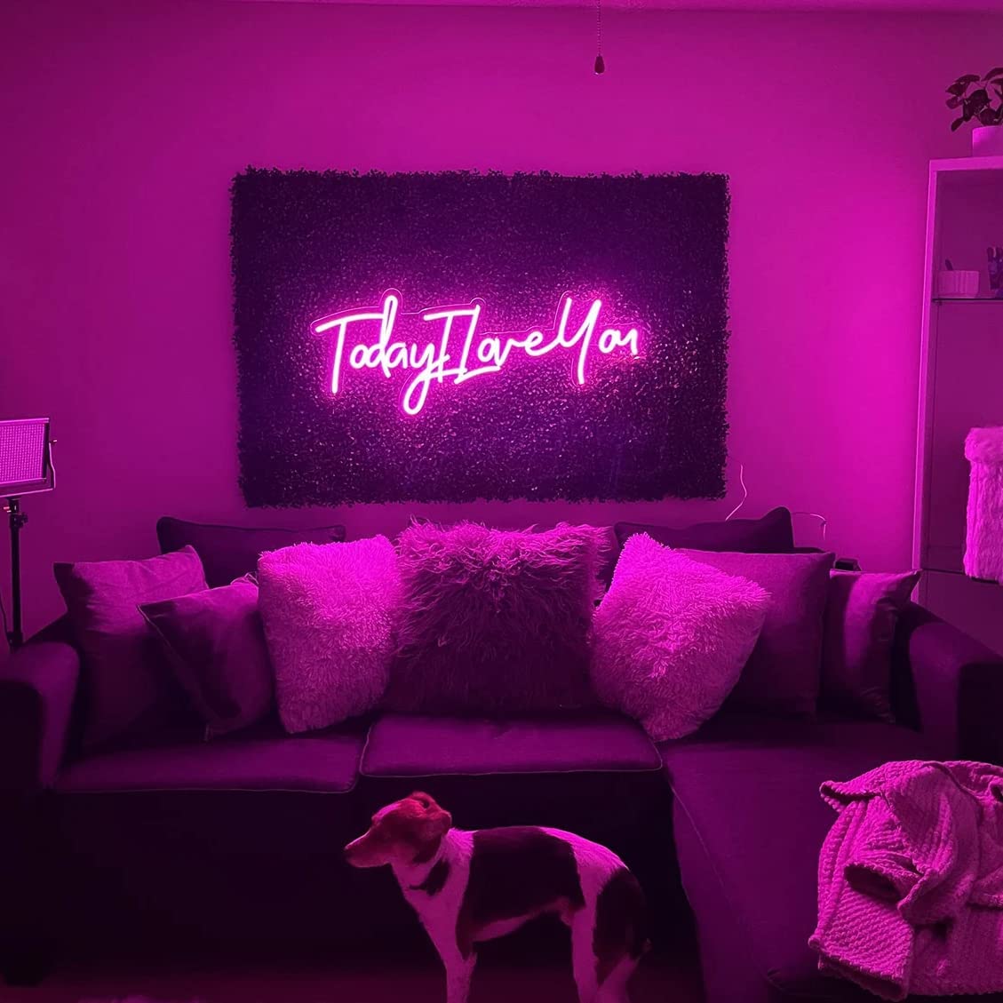 GYIODFU LC-Sign Custom Neon Signs for Bedroom, Wedding Party, Personalized Dimmable Led Neon Sign for Wall Decor, Birthday Gift, Shop Business Signs