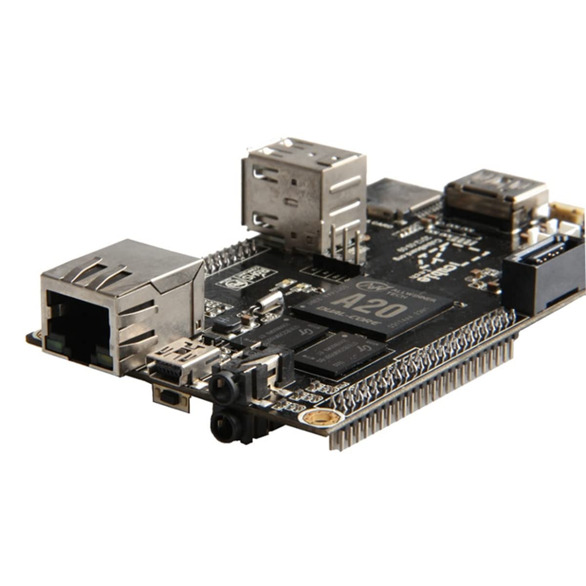 Midautoo for Cubieboard2 CB2 Allwinner A20 ARM A7 Duals Core PCB+Metal 1GB DDR3 Supports Android/Linux Development Board
