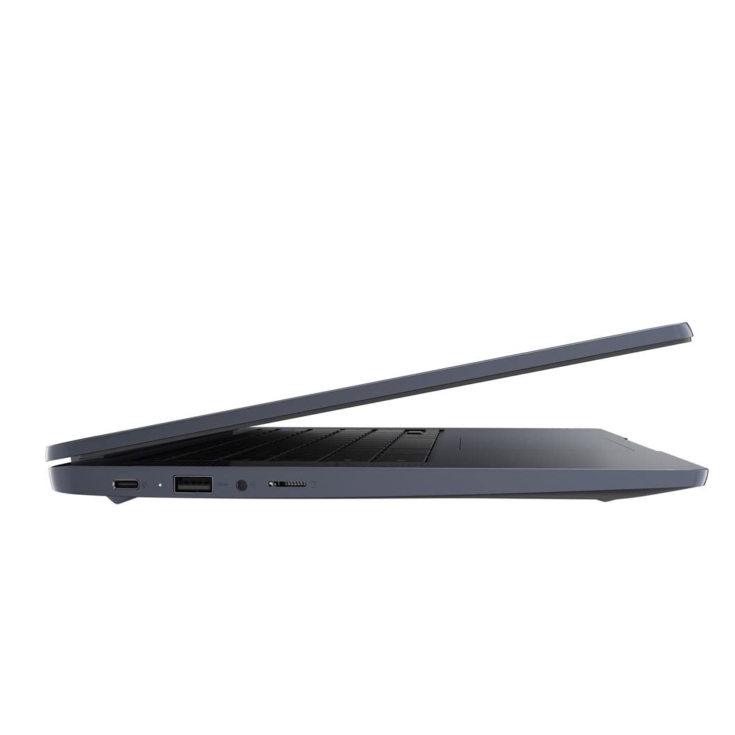 Lenovo IdeaPad 3 Chromebook Laptop, 14'' HD Display, 8-Core MediaTek MT8183, 4GB LPDDR4X, 64GB eMMC, USB-C, MicroSD Card Reader, Webcam, WiFi, SPS Wireless Mouse, Abyss Blue, Chrome OS