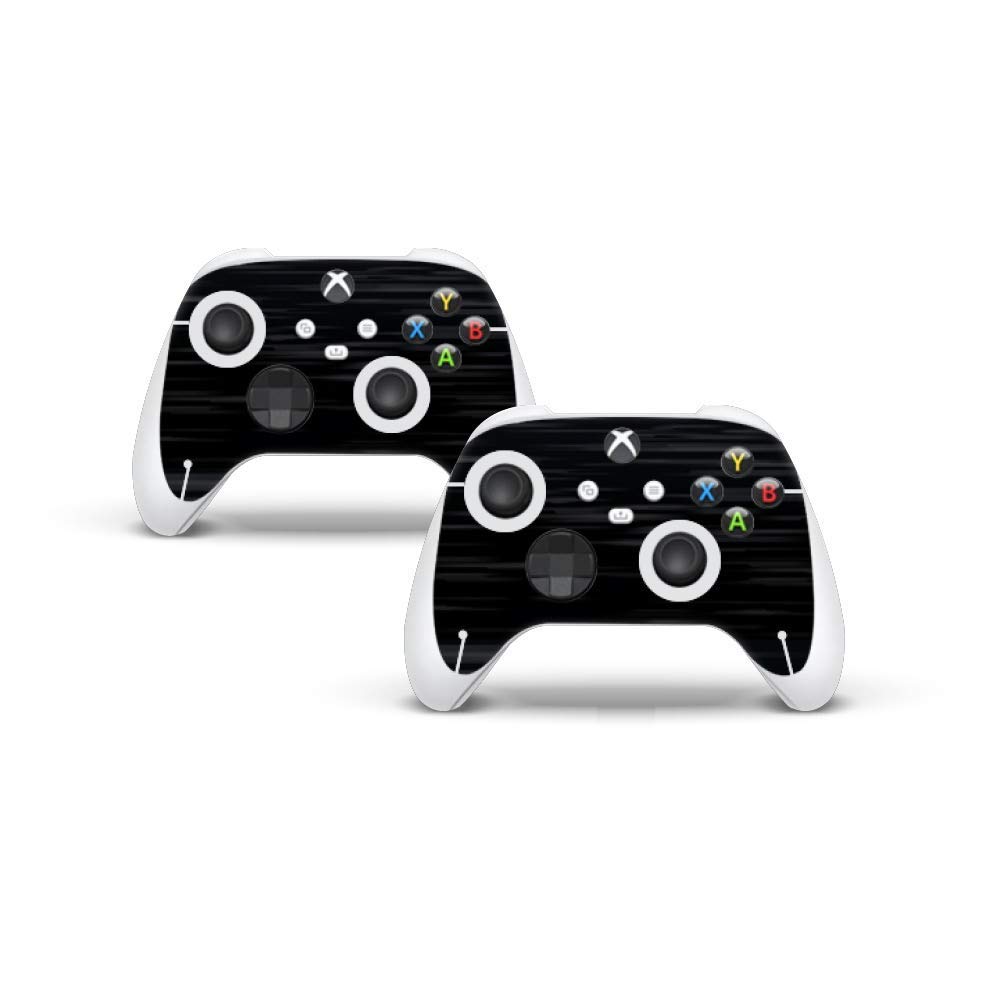 Glitch Consoles Vinyl Wrap Console Set for Xbox Series S – Premium Console Wrap with 2 Pcs Controller Wraps – Precut Durability and Protection Xbox Series S (Black), 62863424412