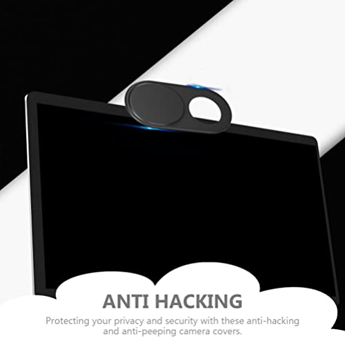 Mikikit 3pcs Camera Cover Mobile Camera Privacy Cover Notebook Camera Slider Web Camera Slide Lens Cover Star Fruit Camera Hider Home Cam Computer Aluminum Alloy Metal Office