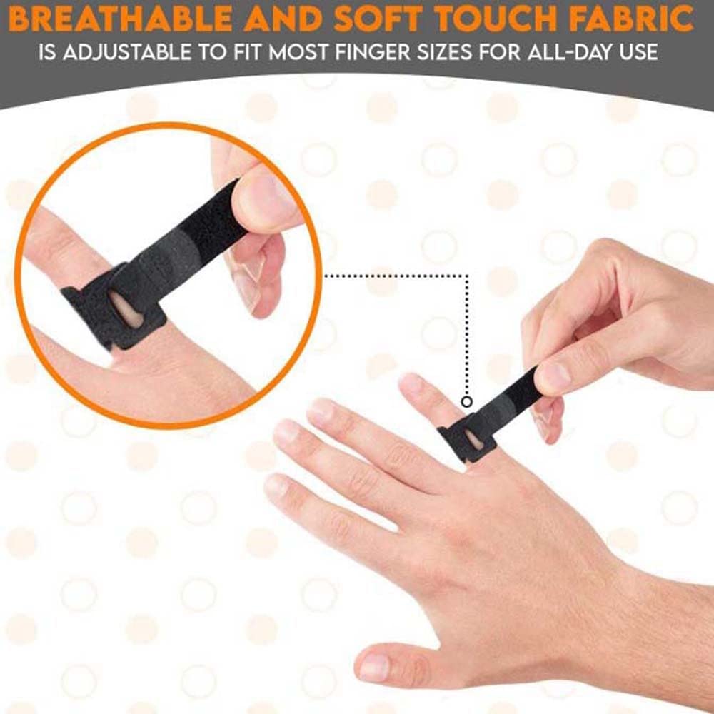 Houchu Finger Splints Brace Osteoarthritis Finger Support Injury Mallet Finger Sports Injuries Finger sprains Finger Immobilizer
