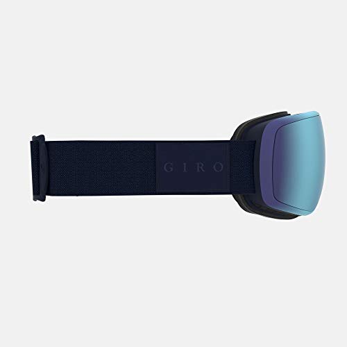 Giro Agent Adult Snow Goggles - Midnight Mono Strap with Vivid Royal/Vivid Infrared Lenses (2021)