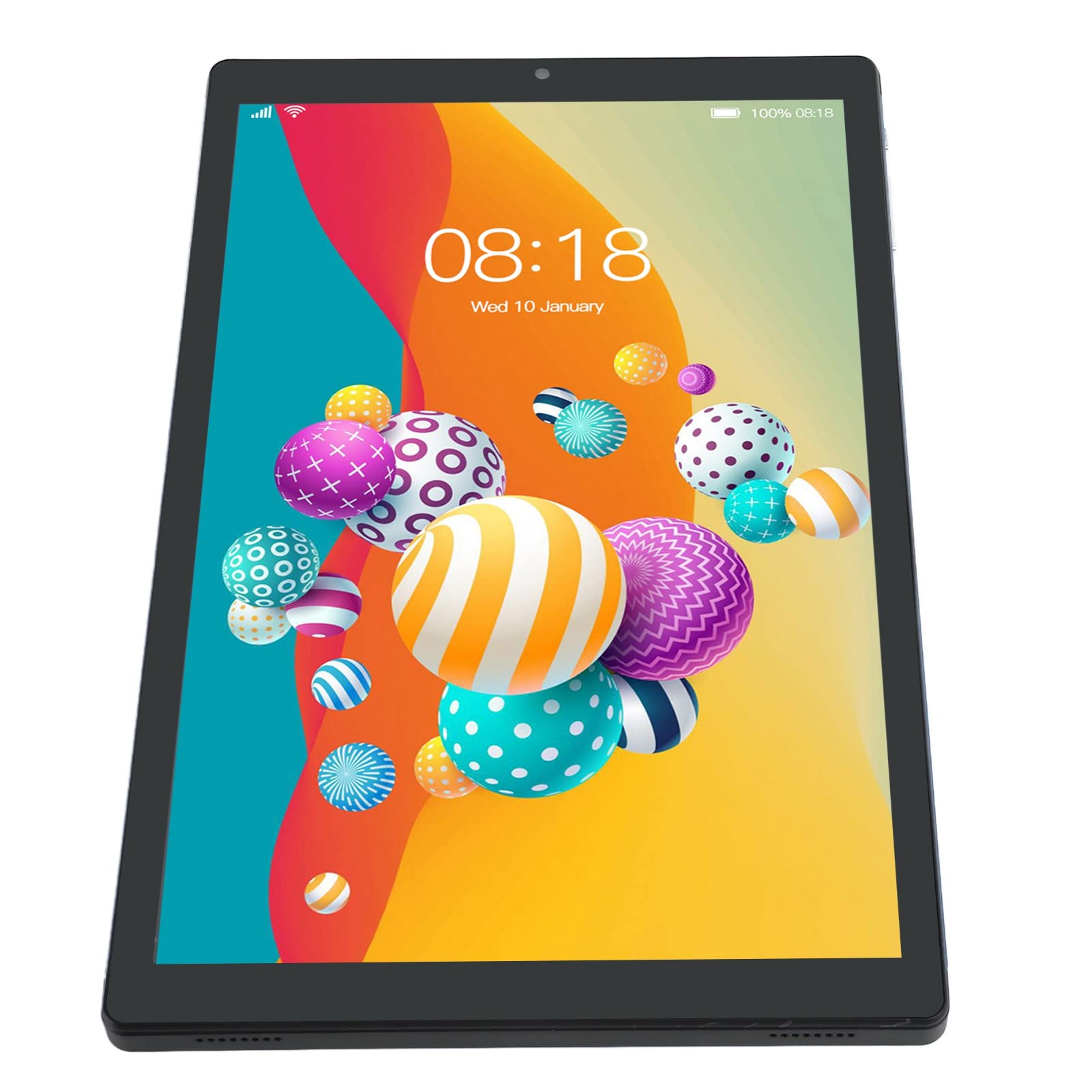 HEEPDD HD Tablet, 5G WiFi 10.1 Inch 10 Core CPU 128GB Tablet for Video (US Plug)