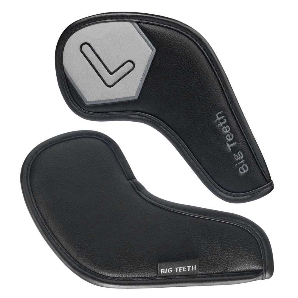 Golf Iron Head Covers 10Pcs Leather Golf Club Protector for Titleist Callaway Ping Taylormade