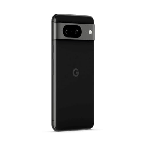 Google Pixel 8 5G (EU/UK Model) Dual SIM (Nano-SIM, eSIM) | 6.2-inch Android GSM Smartphone - International Version (Obsidian, 128GB + 8GB RAM)