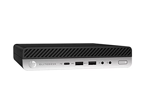 HP EliteDesk 800 G3 Mini Desktop PC, Intel Core i7-6700T 2.8GHz, 16GB RAM, 512GB SSD, Win10Pro (Renewed)