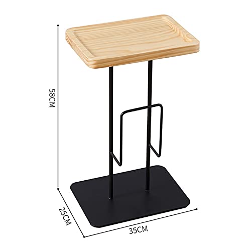 GHGHF Living Room Sofa Wood Small Side Table Simple Storage Small Table Bedroom Bedside Table