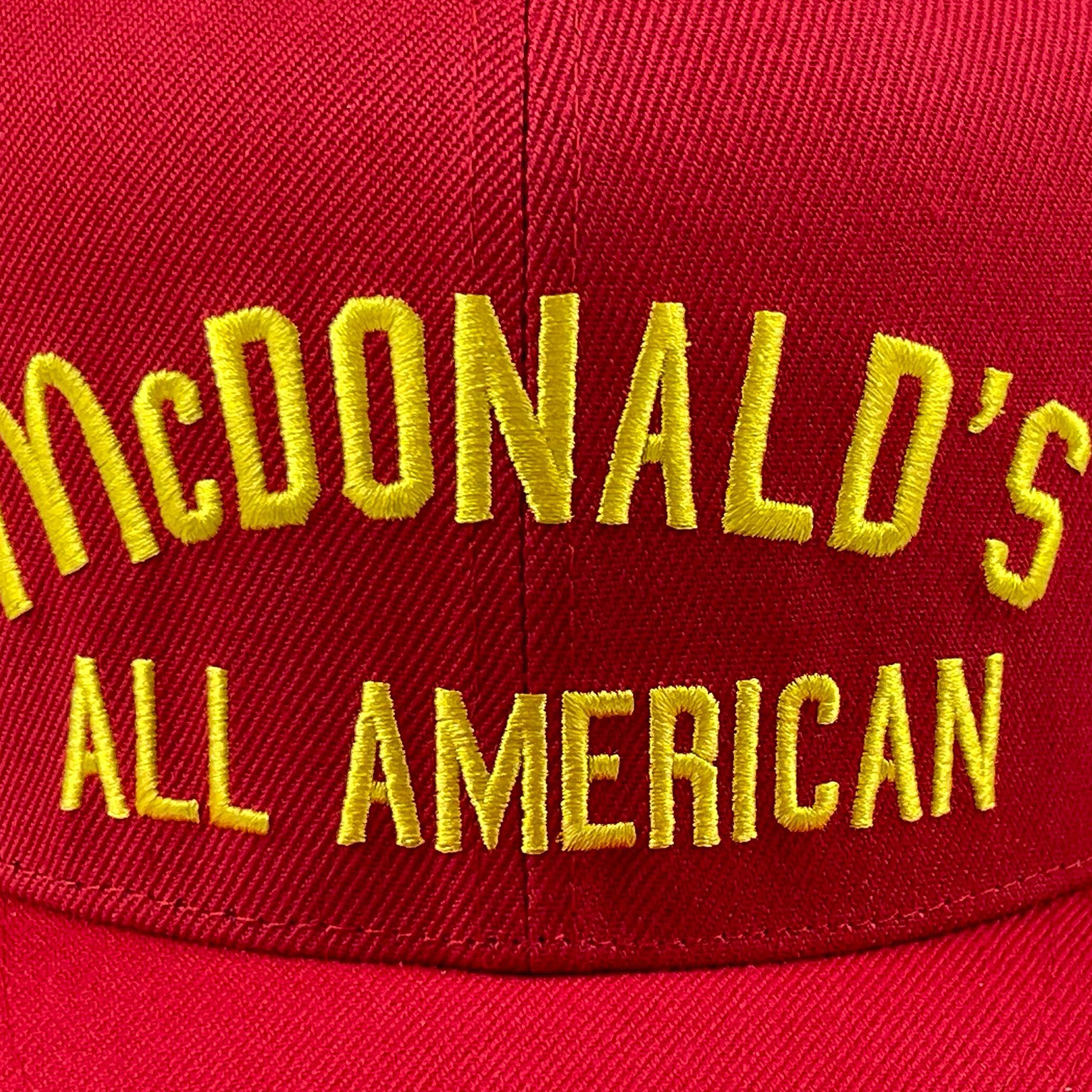 giftwell All American Snapback Hat Embroidered 8 Bryant Adjustable Dad Baseball Cap, Red, 7-7 58