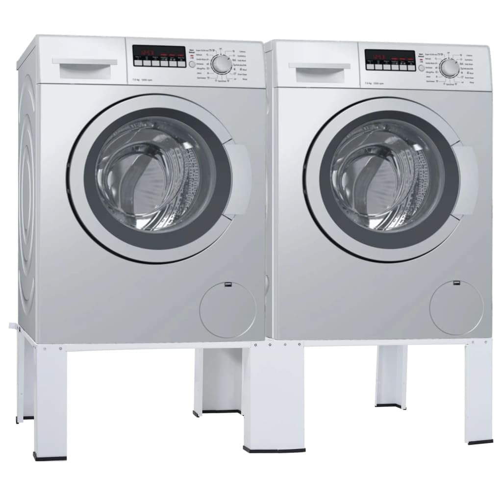 GOLINPEILO Double Washing and Drying Machine Pedestal Base Stand Stacking Kit Shelf Dryer Mini Refrigerator Cabinet Stackable Kit Utility Room, Washing Room without Drawer Or Shelf 54.5"x27.2"x12.8"