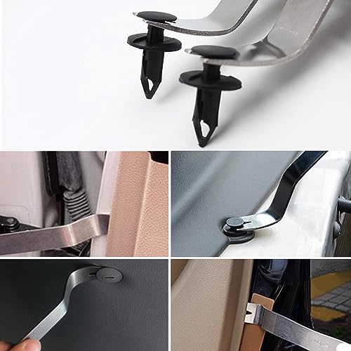 GLK Auto Trim Removal Tool Set Door Clip Panel Removal Tool Set Car Pry Tool with Fastener Remover for Car Dash Radio Audio Installer Pry Tool 9PCS