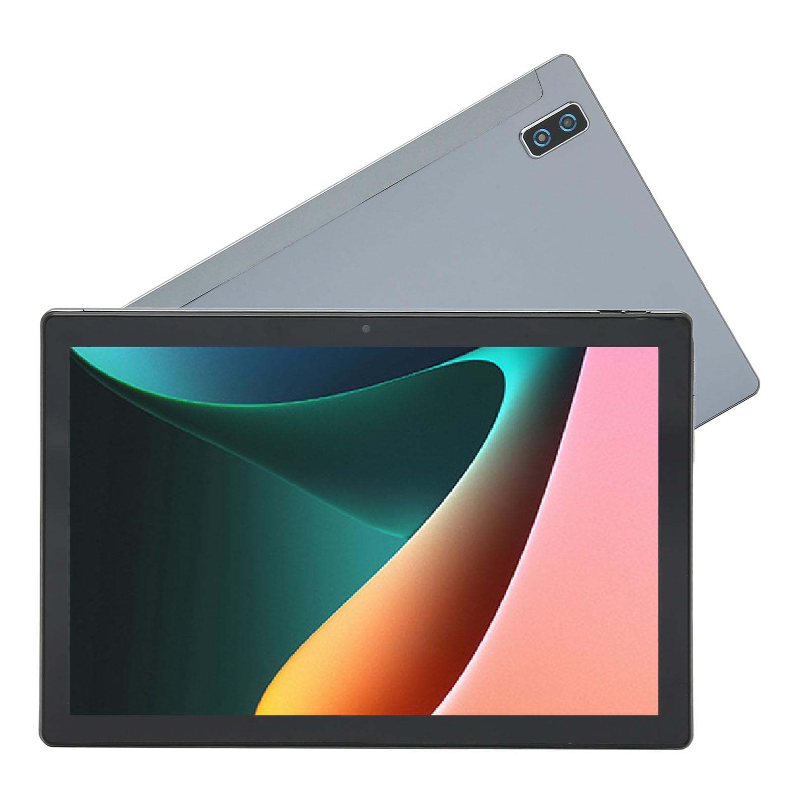 Haofy Tablet for Android 12, Quick Response FHD Screen HD Tablet 100β240V 6GB RAM 128GB ROM Dual Band with Mouse Keyboard for Video (US Plug)