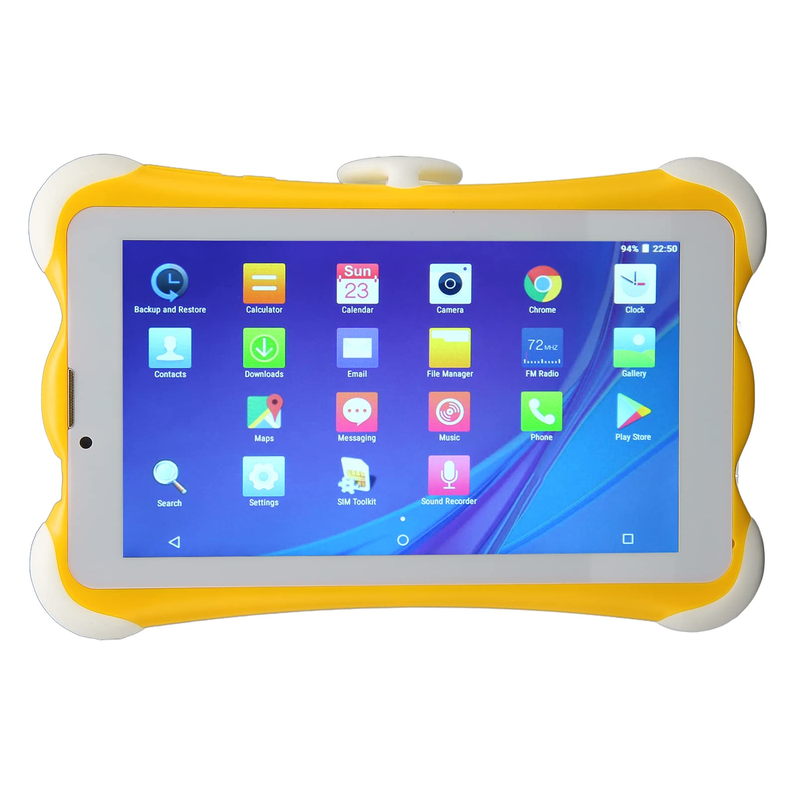 GOWENIC Kids Tablet, 7 Inch Android 6.0 Tablet with HD Safety Eye Protection Screen 3GB+32GB WiFi BT FM 2MP Dual Camera 6000mAh Battery for Boys Girls Toddler Tablet
