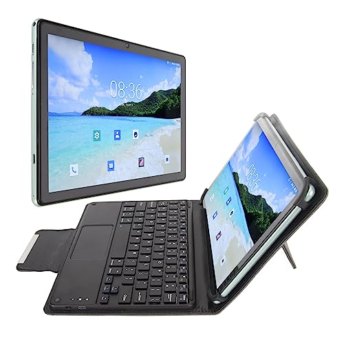 HEEPDD HD Tablet with 2 Card Slots Travel 10.1 FHD Gaming Tablet Octa Core CPU (US Plug)
