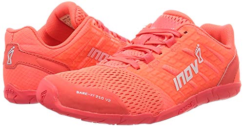 Inov8 Women's Bare-XF 210 V2 Cross-Trainer Shoes Coral W6