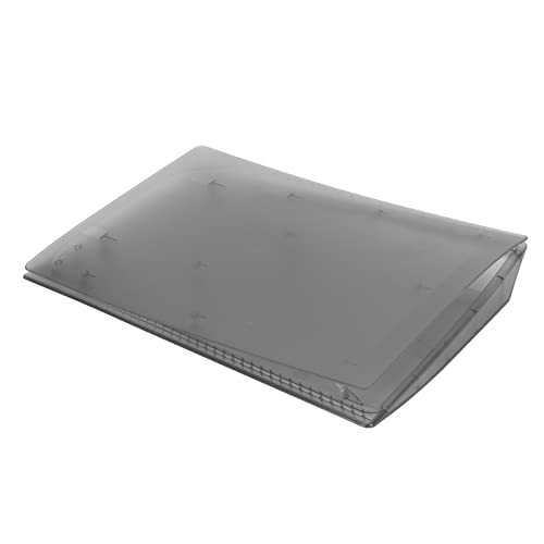JIJO Game Console Faceplate Cover Scratch Proof Dustproof Protective Matte Replacement Shell Panel for PS5 Faceplates(半透黑)