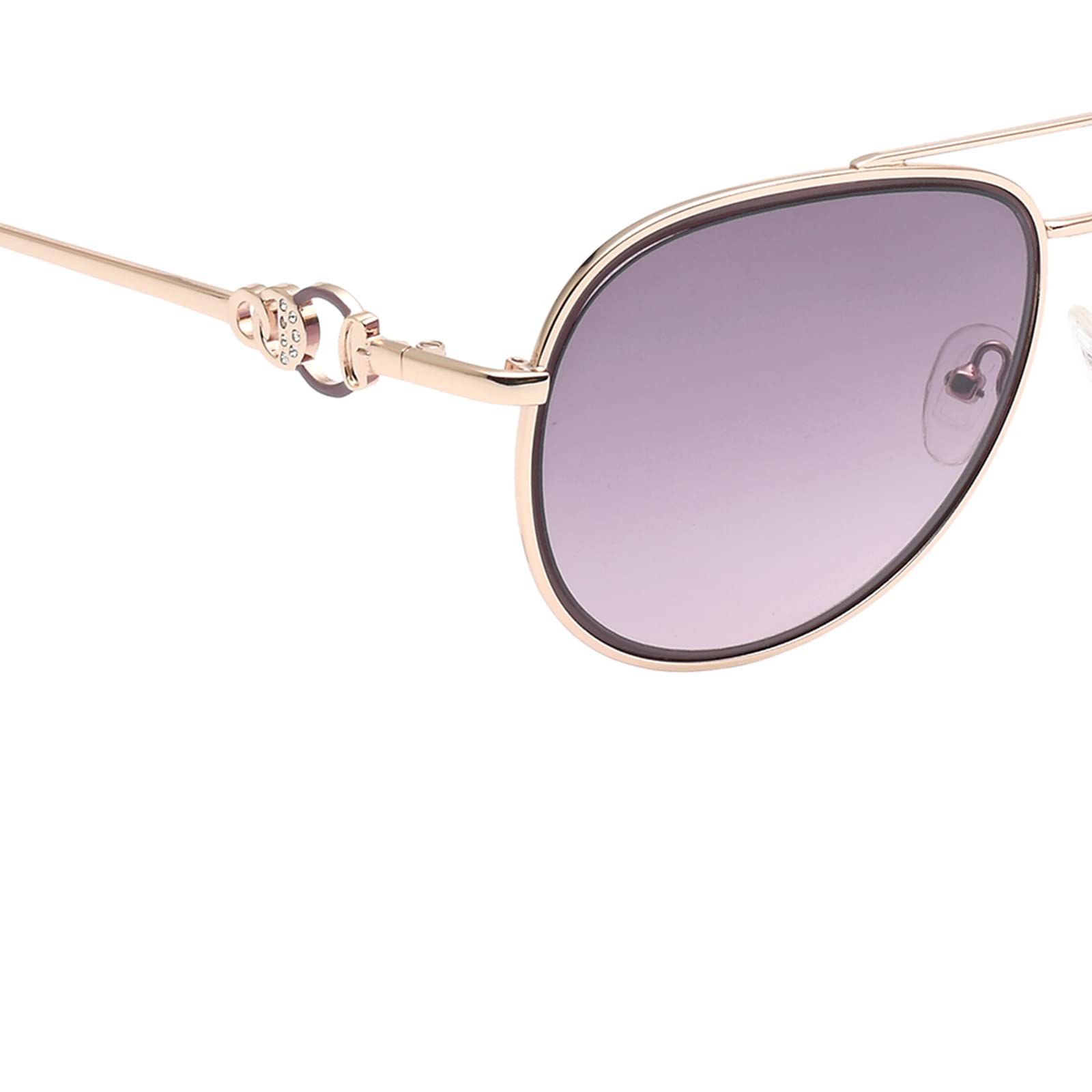 GUESS GF0344 Shiny Rose Gold/Gradient Bordeaux One Size
