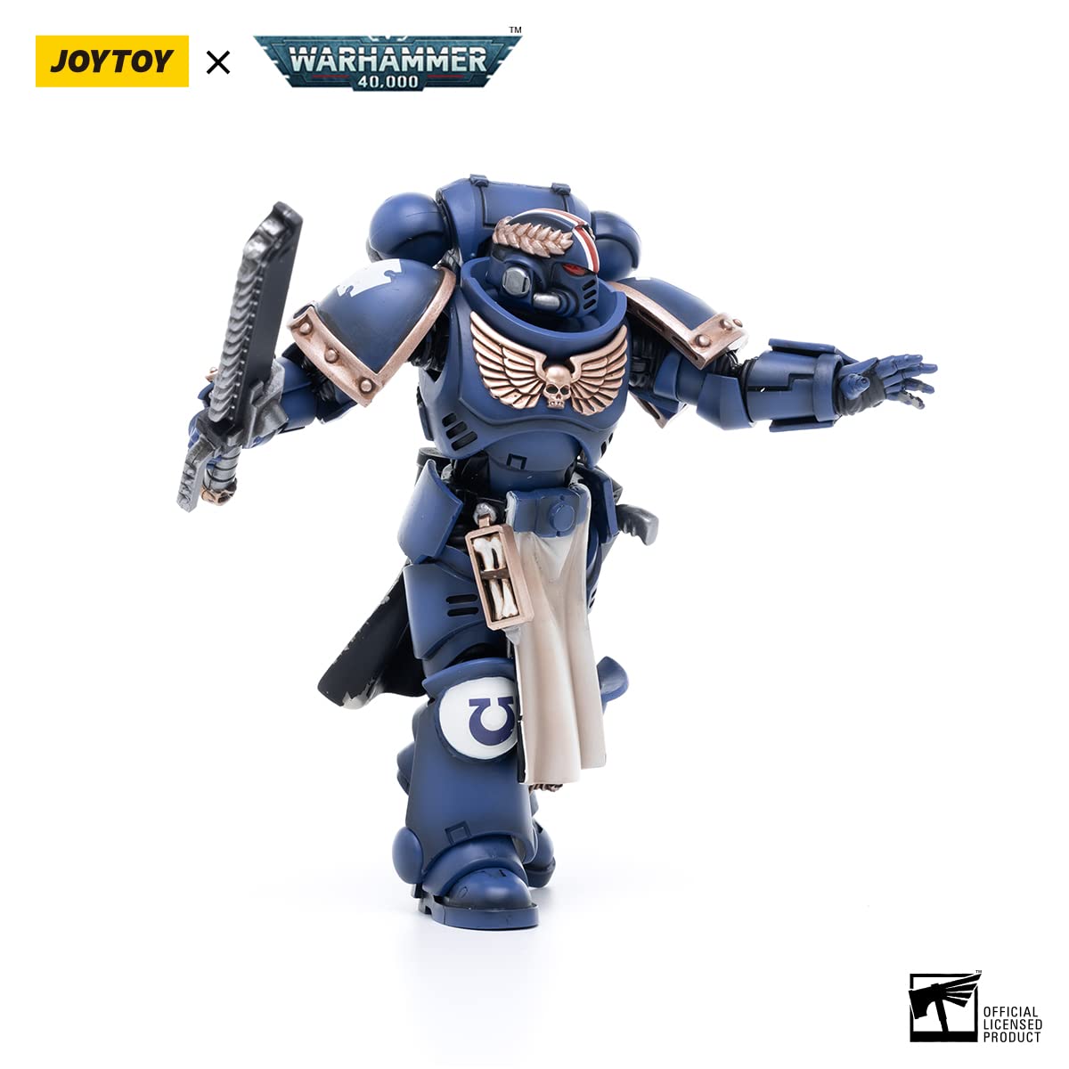 JoyToy Warhammer 40K 1/18 Action Figure Mecha joy toy Model Toys Ultramarines Primaris Lieutenant Amulius