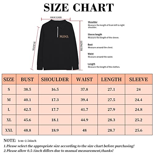 In My Mom Era Sweatshirts Women Funny Mama Sweatshirt Casual Letter Print Long Sleeve Pullovers Tops Z-black