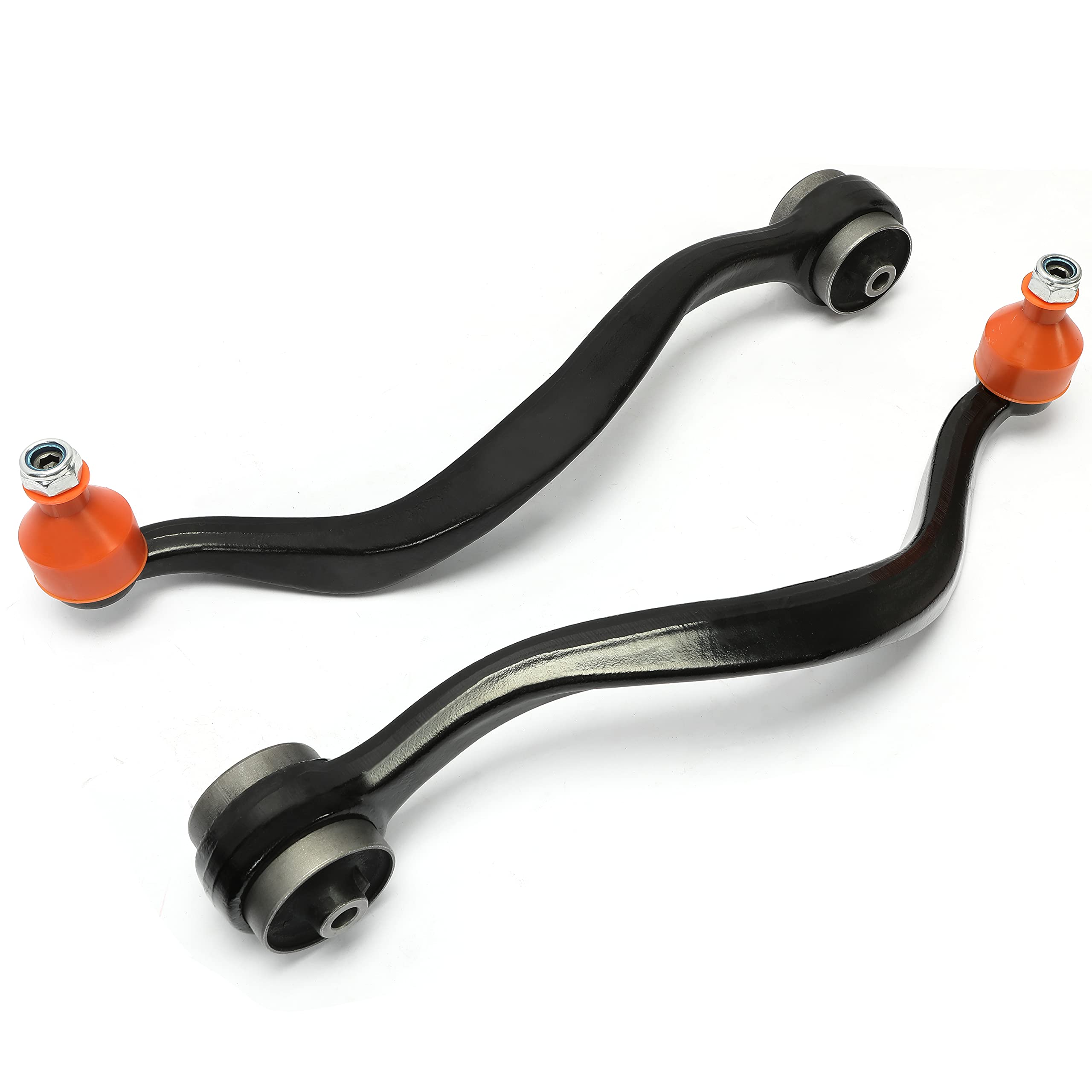 HECASA 14 pc Front Suspension Kit Upper Lower Control Arms w/Ball Joint Tie Rod Compatible with 2006-2007 Ford Fusion Lincoln MKZ Zephyr Mercury Milan