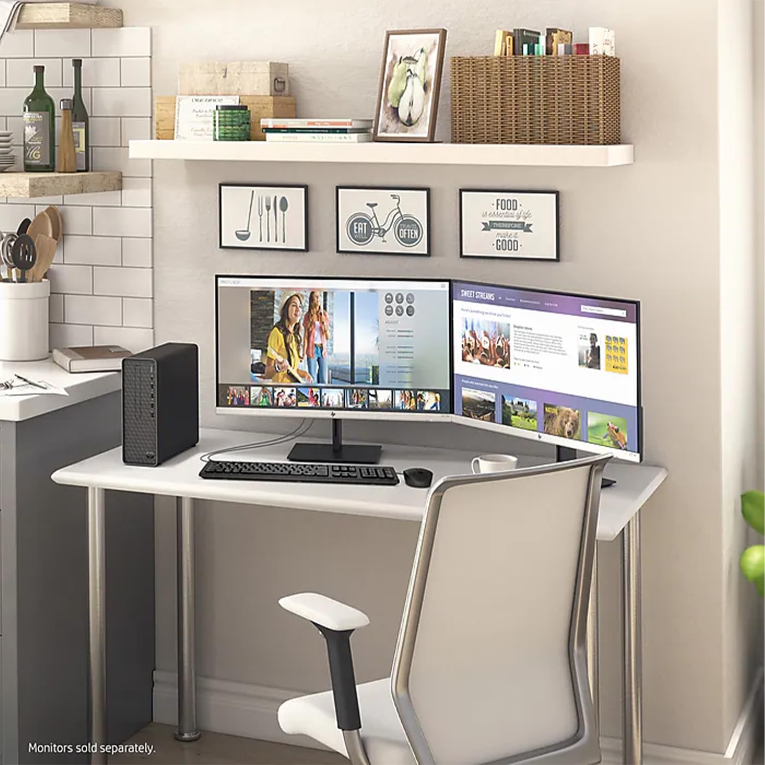 HP 13th Generation Newest Slim Desktop, 13th Gen Intel Core i5-13400, 32GB RAM, 1TB PCIe SSD, VGA, HDMI, Wi-Fi, Wired KB & Mouse, Windows 11 Home, Black