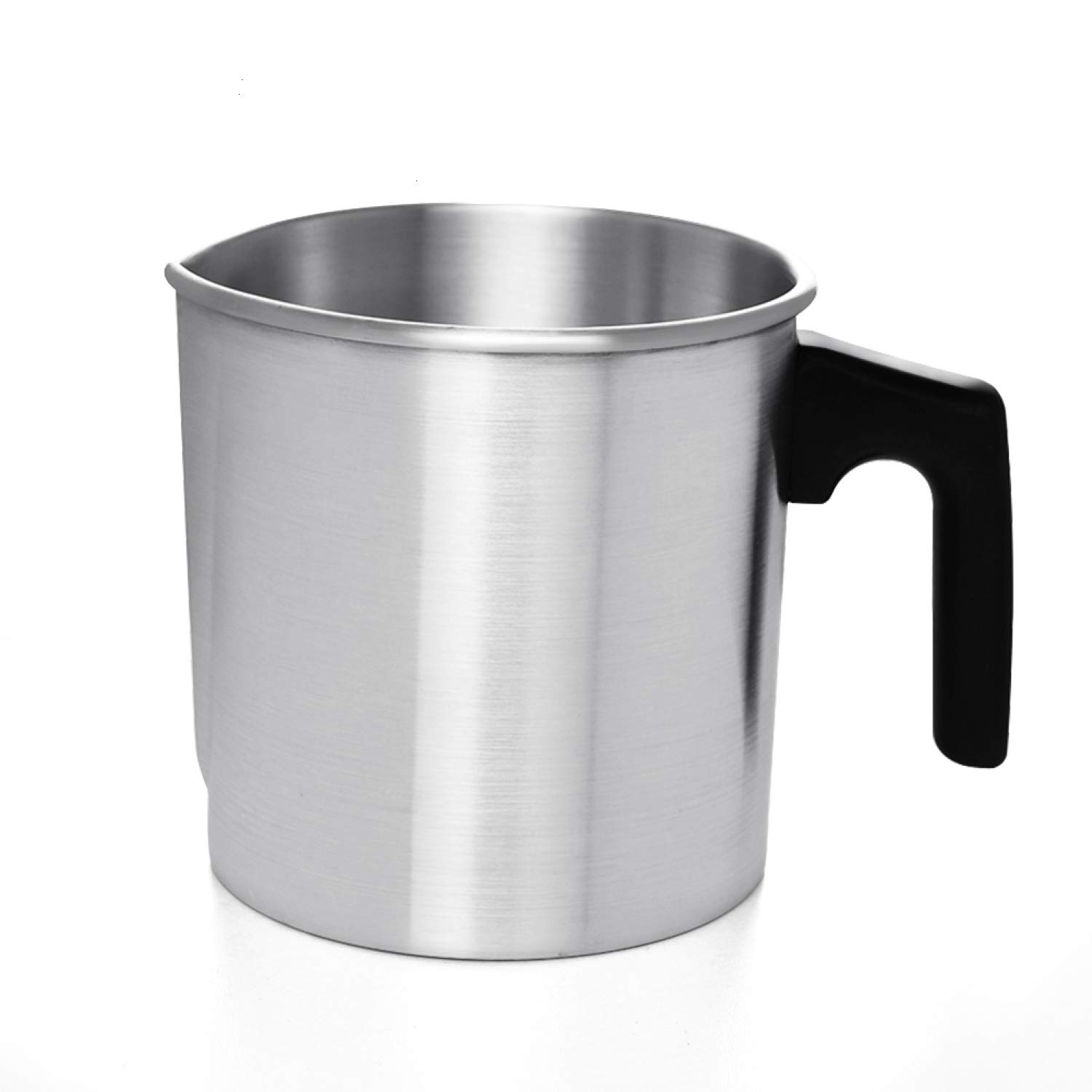 Gonioa 2 Pounds Candle Making Pouring Pot, Wax Melting Pot with Dripless Pouring Spout & Heat-Resisting Handle, Pitcher for Making Candles, Soap, Chocolate or Use in The Kitchen