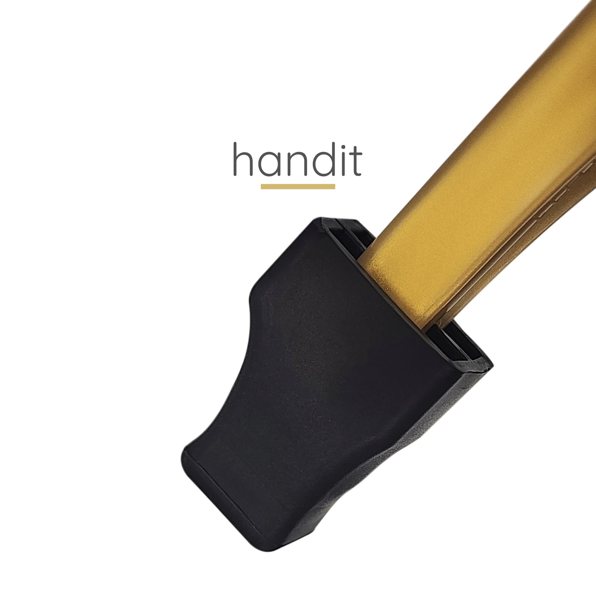 Handit 20-Pack | Coffee Syrup Pump Tip Cap Covers | Silicone Rubber | Keep Syrups, Condiments, Bottles Clean, Preserved | Fits Pumps for Torani, DaVinci, Skinny, Monin