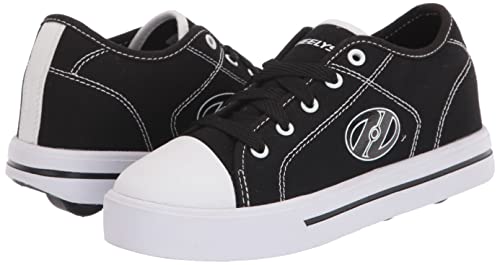 HEELYS Classic X2 (Little Kid/Big Kid/Adult) Black/White 1 Little Kid M