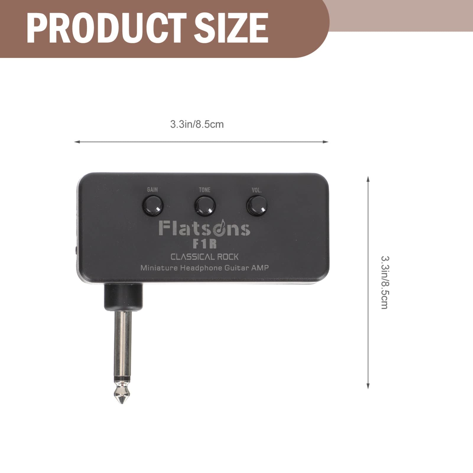 Guitar Amplifier Guitar Speaker Outdoor Amp for Electric Guitar Portable Headphone Amp Rushead Max Guitar Amp Acoustic Guitar Loudspeaker Plug- in Guitar Amp Earphone Abs Tool