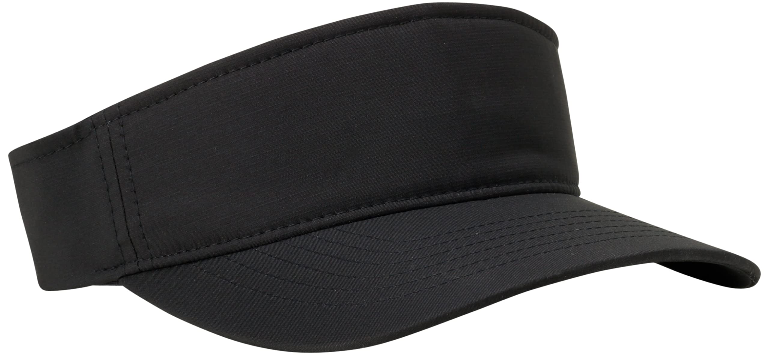 Hurley Women's Visor - Tracy Sweat Resistant Curved Brim Performance Visor, Size One Size, Black