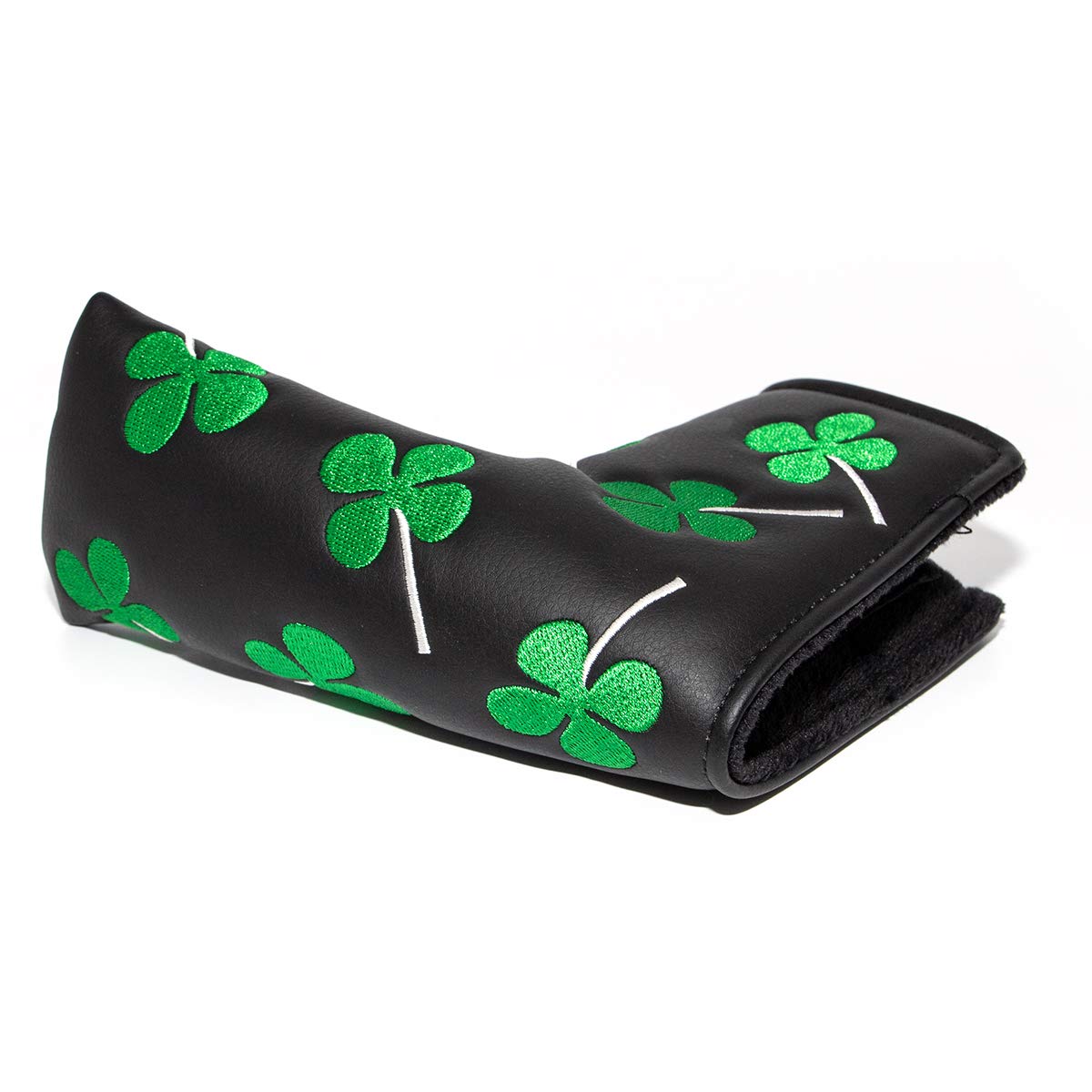 Golf Putter Cover Blade,Putter Covers Golf Club Head Covers Putter Headcover for Blade Leather Golf Putter Head Covers with Magnetic for Odyssey 2 ball Scotty Cameron Taylormade Callaway (Black 2)