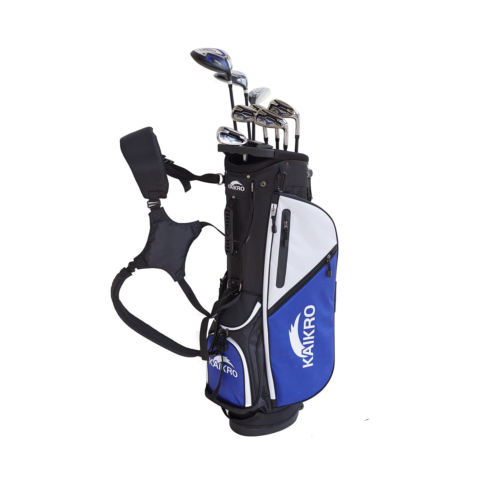 KAIKRO Complete Golf Clubs SetοΌMen's Golf Clubs Set for Right Hand & Stand BagοΌBeginner Set,Lightweight Starter Set (Carbon Fiber)