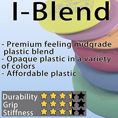 Infinite Discs Emperor | Disc Golf Distance Driver | I-Blend (Orange, 160-165 Grams)