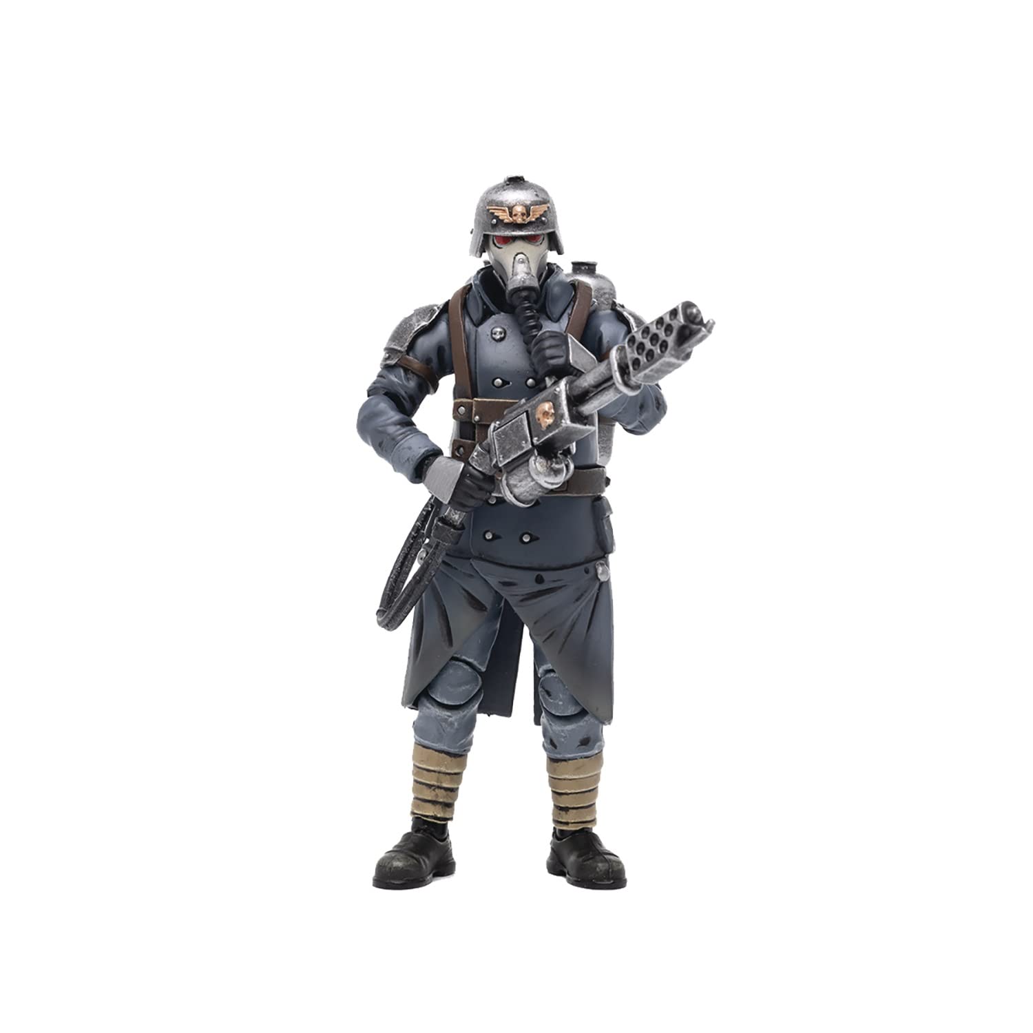 HUAXI DARK SOURCE(HAINAN)TECH JoyToy Death Korps of Krieg Veteran Squad Guard Flamer 1:18 Scale Action Figure, Multicolor