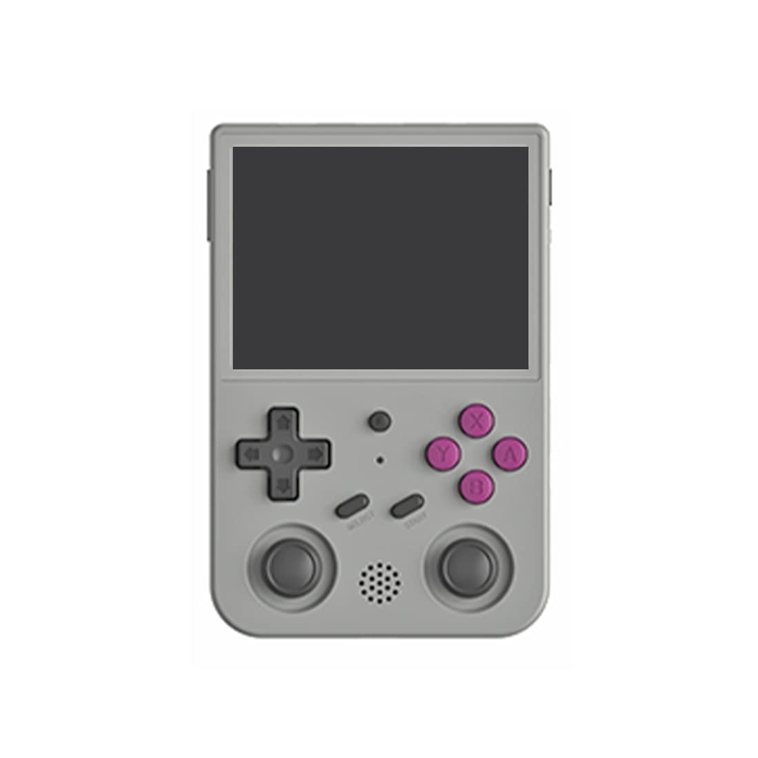 HYUA RG353V 3.5-Inch 16G+256G Handheld Game Console Built-in 10000 Games (Grey), 180g