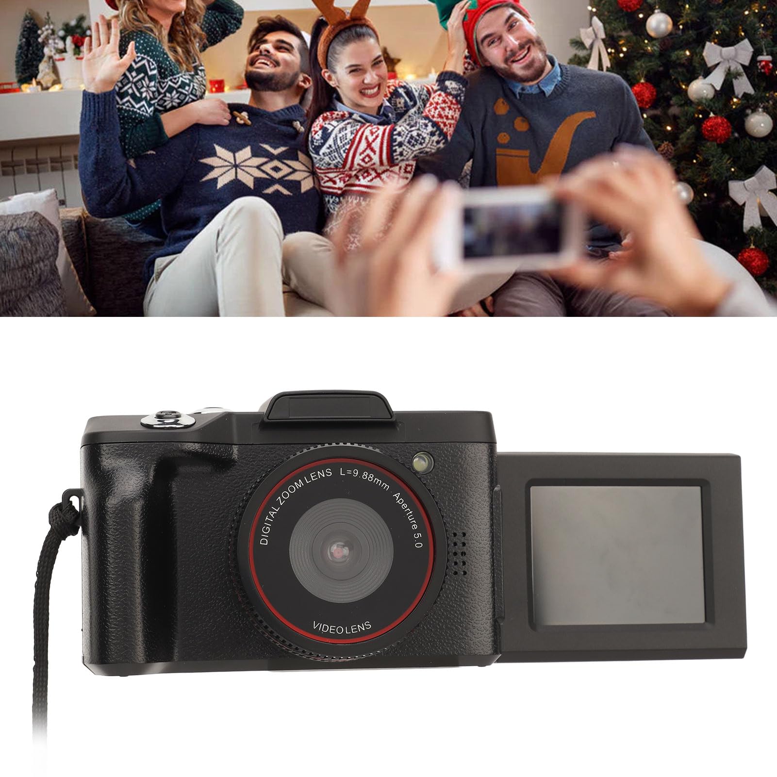 HD Digital Camera, 16MP Digital Camera for Gifts for Teens